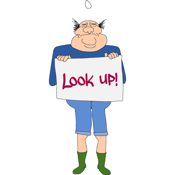 Look Up! | Free SVG