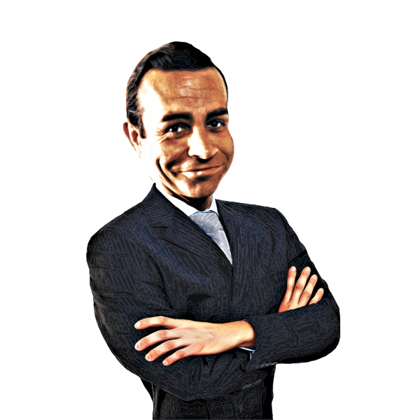 Sean Connery Caricature Free SVG Sean Connery Caricature Free SVG